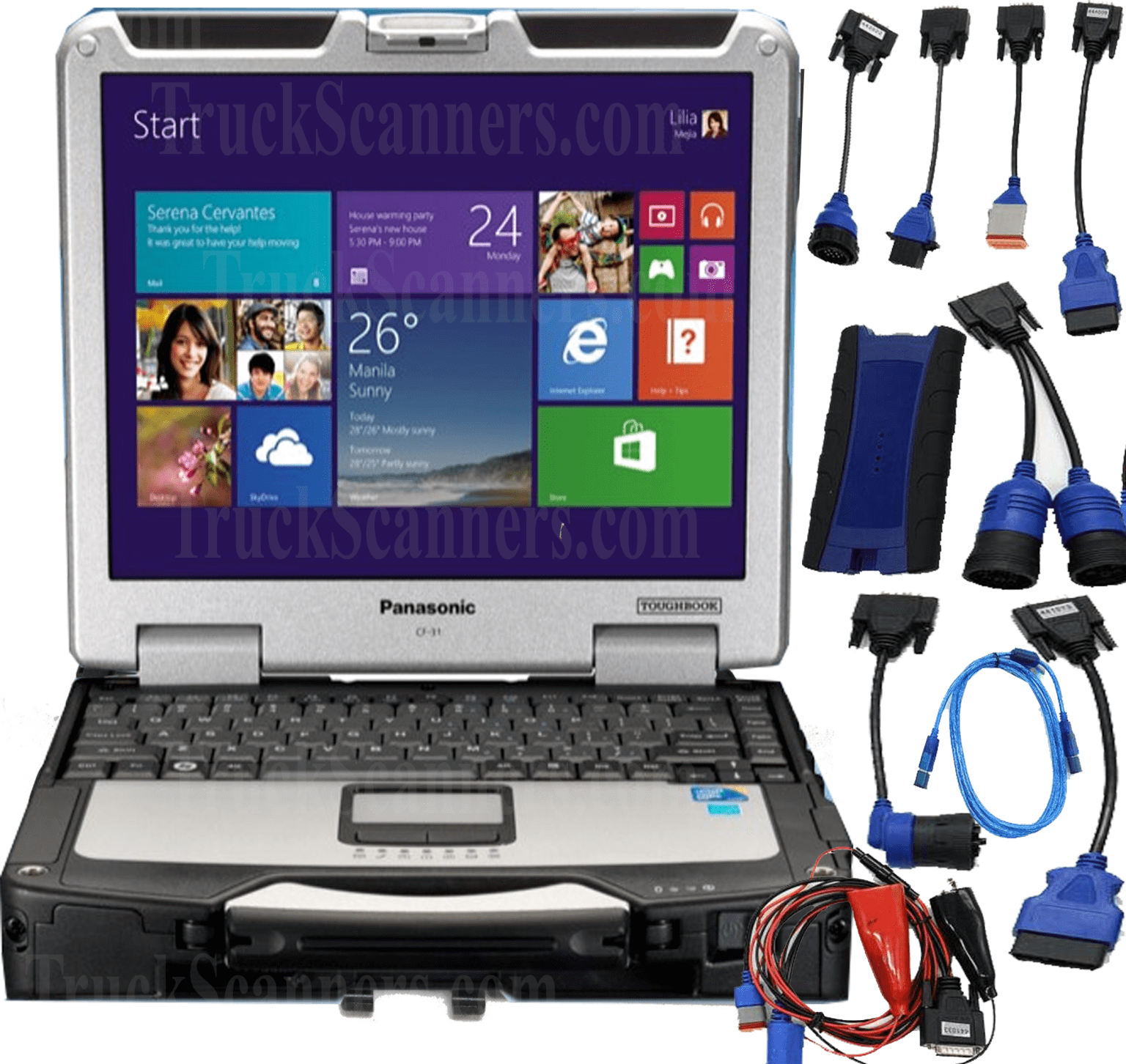 Diesel laptops & scanners - TruckScanners.com