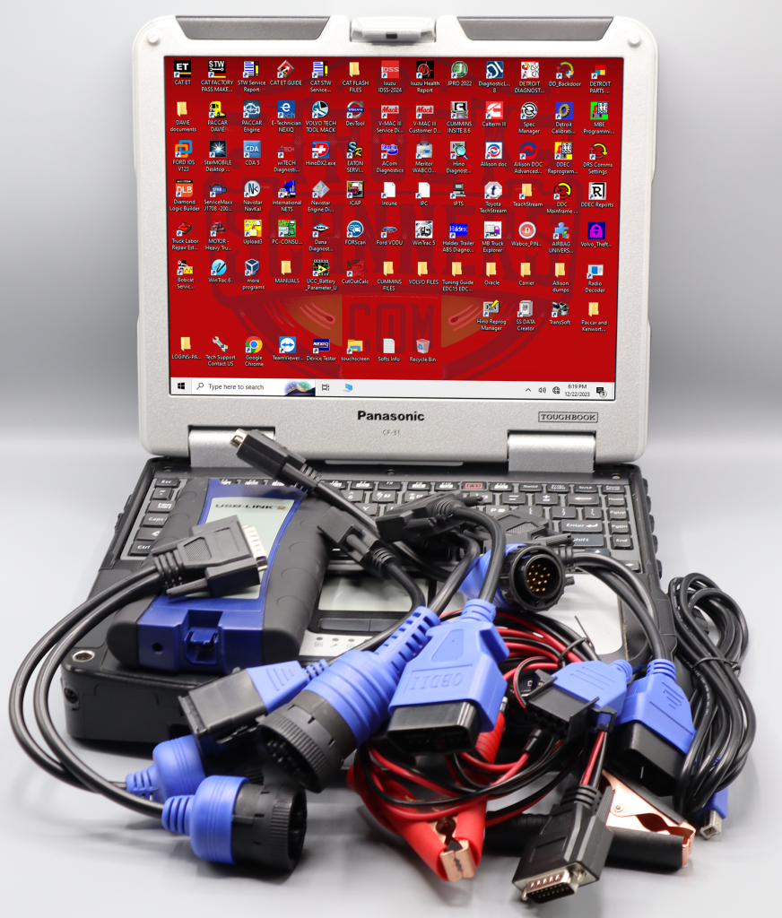 Bidirectional scan tool kit – CF-31 Interface Adapter TruckScanners.com ...