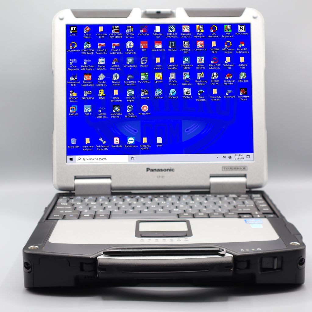 Diesel Diagnostic Laptops CF-54 Toughbook NEXIQ 3 2026 - Diesel ...