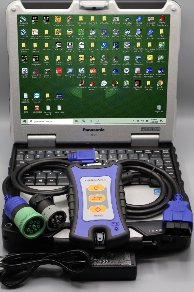 Heavy Duty Truck Scanner Tool CF31 On-OFF Highway Diagnostics Nexiq 3 ...