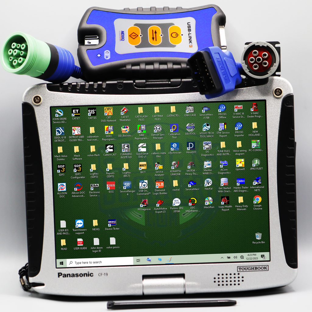 Professional truck diagnostic tool Toughbook CF-19 On/Off-highway+ ...